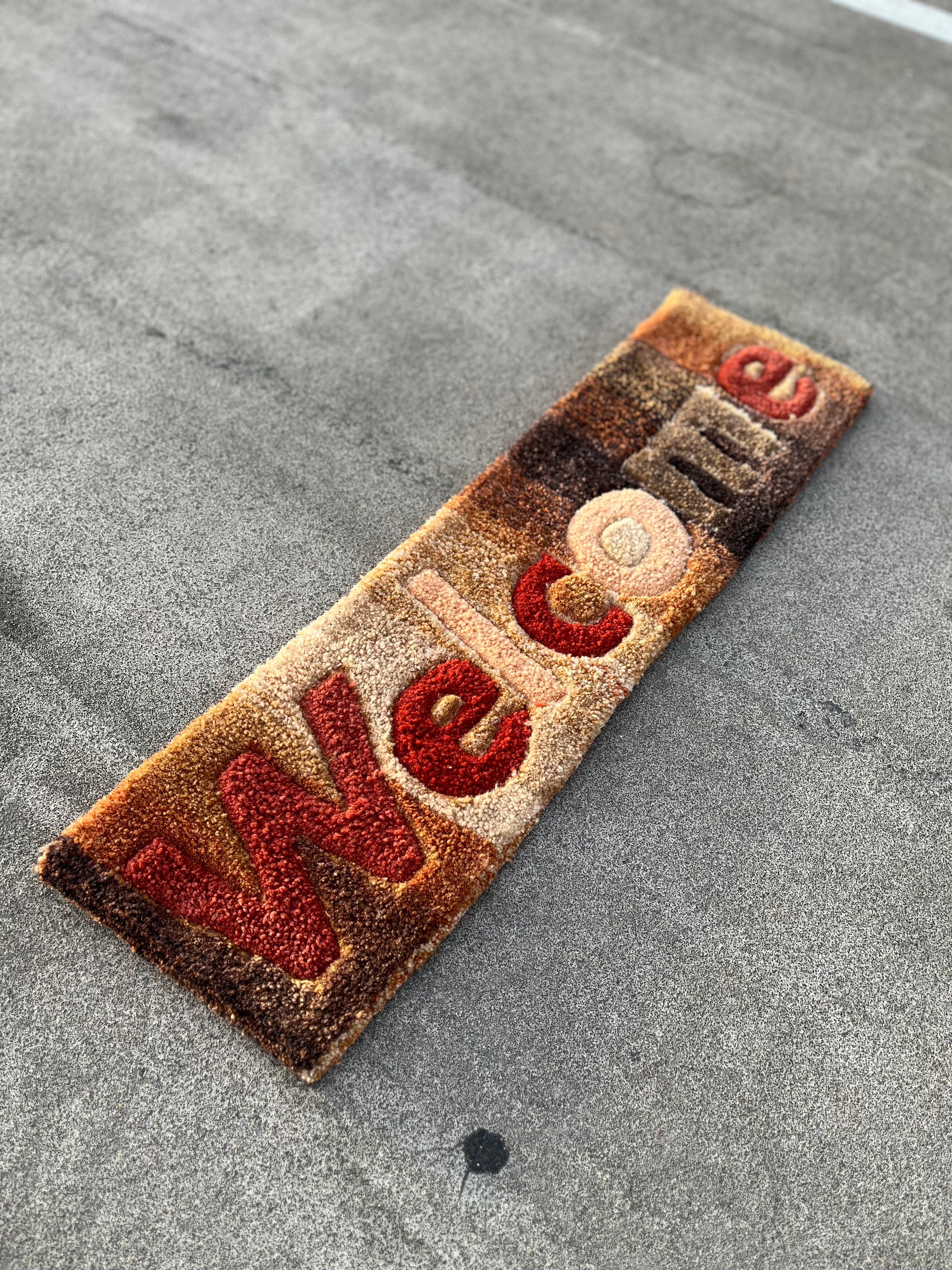 Custom Welcome Rug – Rugsury Customs